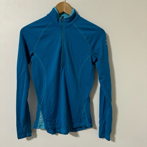 Icebreaker | Tops | Icebreaker 26 Merino Wool Tech Long Sleeve 2 Zip ...